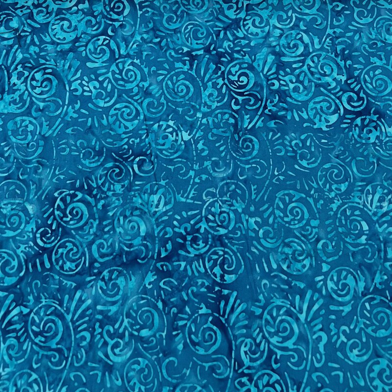 Turquoise Batik - Etsy
