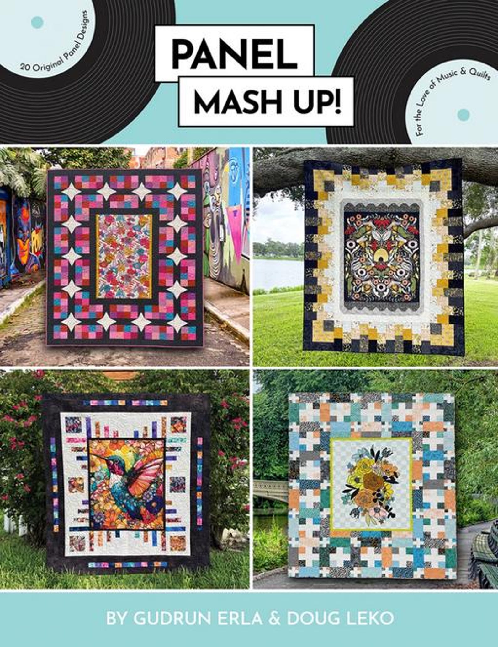 Panel Mash up Quilt Pattern Book, GE Antler Quilt Design BO-PR-0030, 20 ...