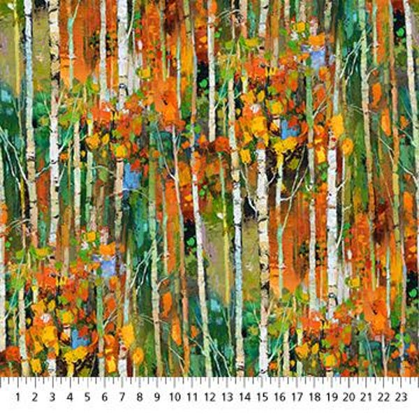 Birch Tree Fabric - Etsy