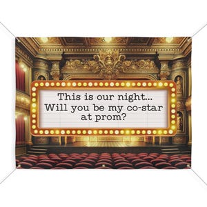 This is Our Night. Will You Be My Co-star at Prom | Theater and Drama ...