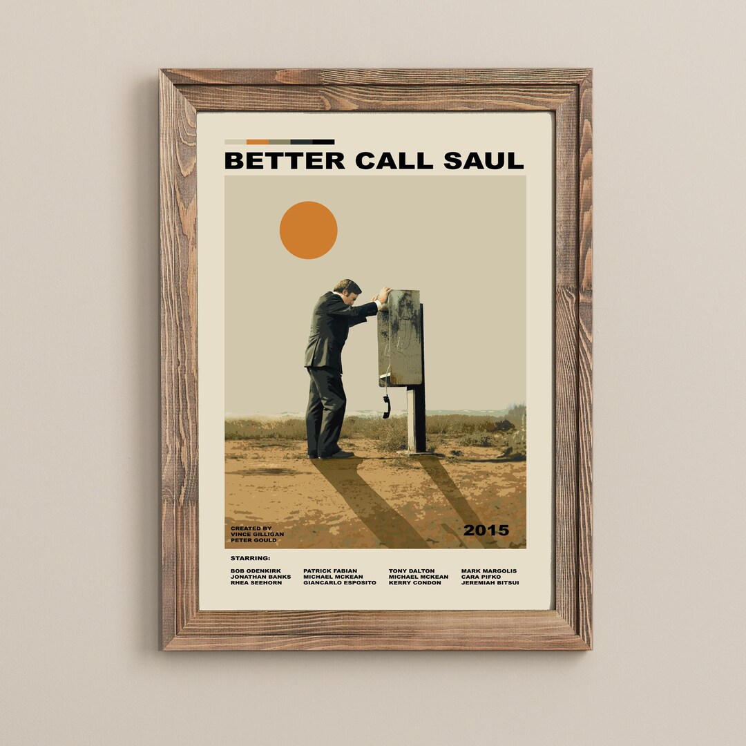 Better Call Saul Poster | Better Call Saul Print | Poster for Him/her ...