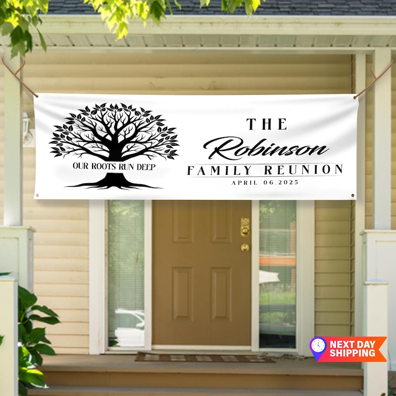 Family Reunion Banner - Etsy