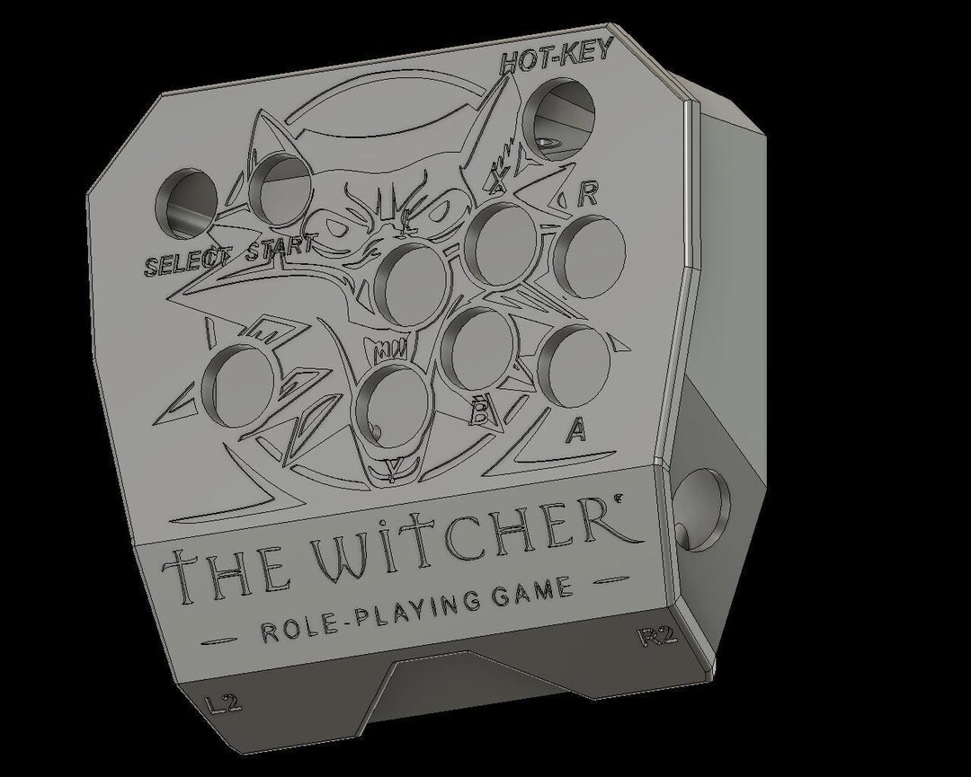 3d STL File Controller, Arcade Stick for Retro Gaming Video Games ...