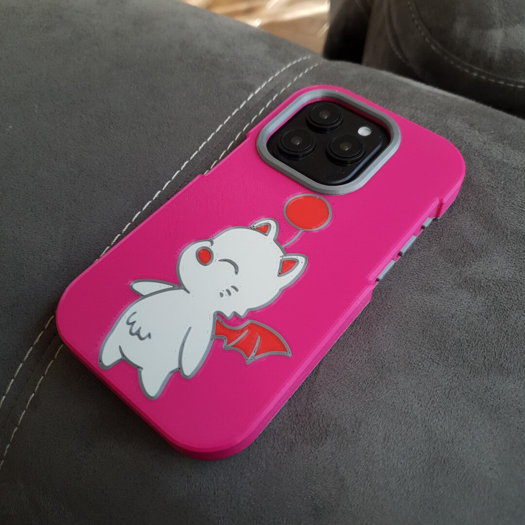IPhone 15 Pro Case Inspired by Mog, Final Fantasy, 3d Printing - Etsy