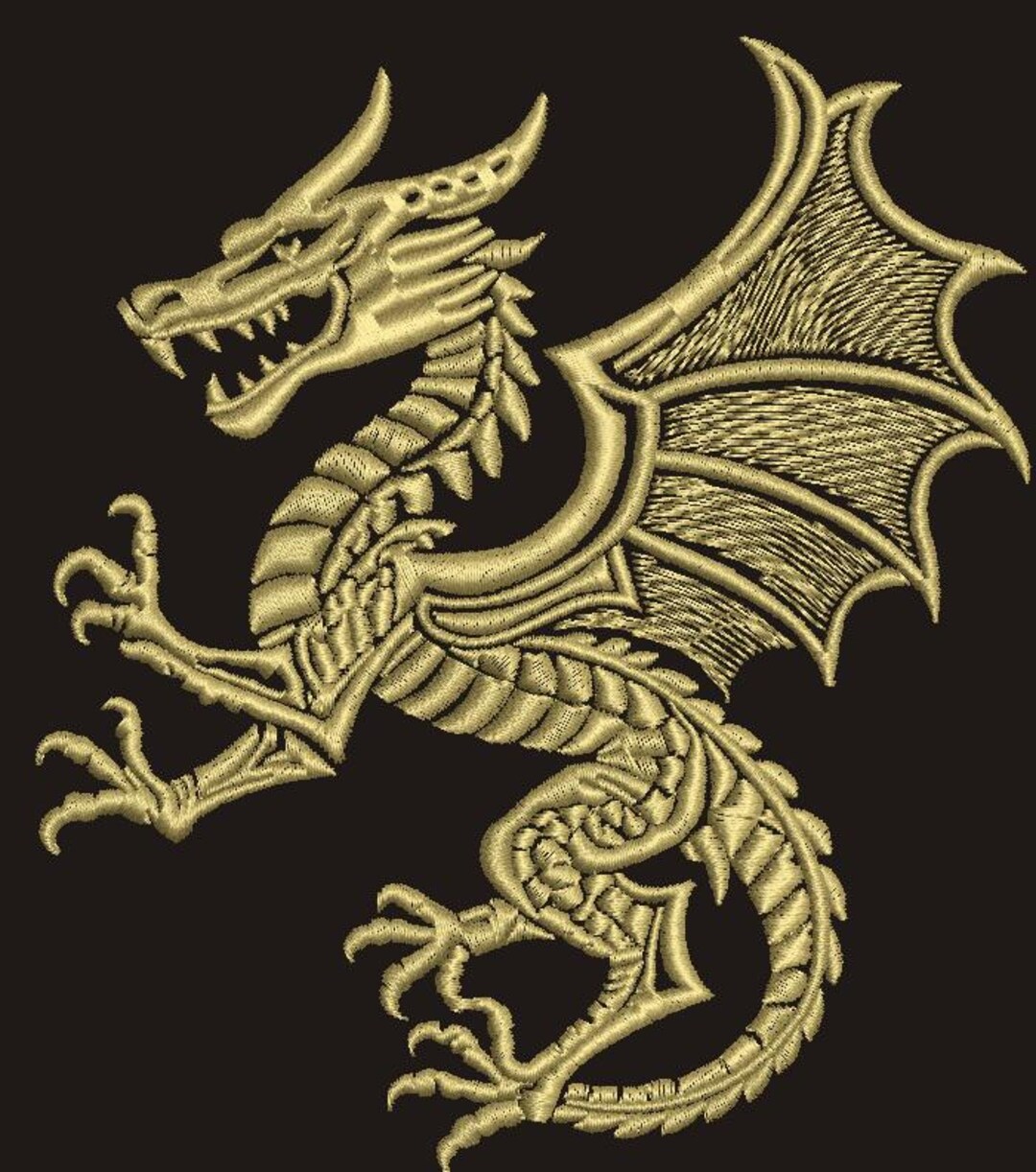 Dragon Machine Embroidery Designs, Instantly Download - Etsy