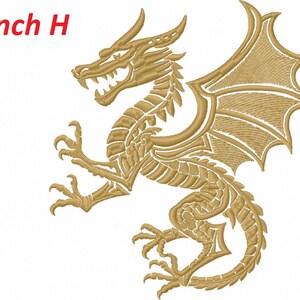 Dragon Machine Embroidery Designs, Instantly Download - Etsy