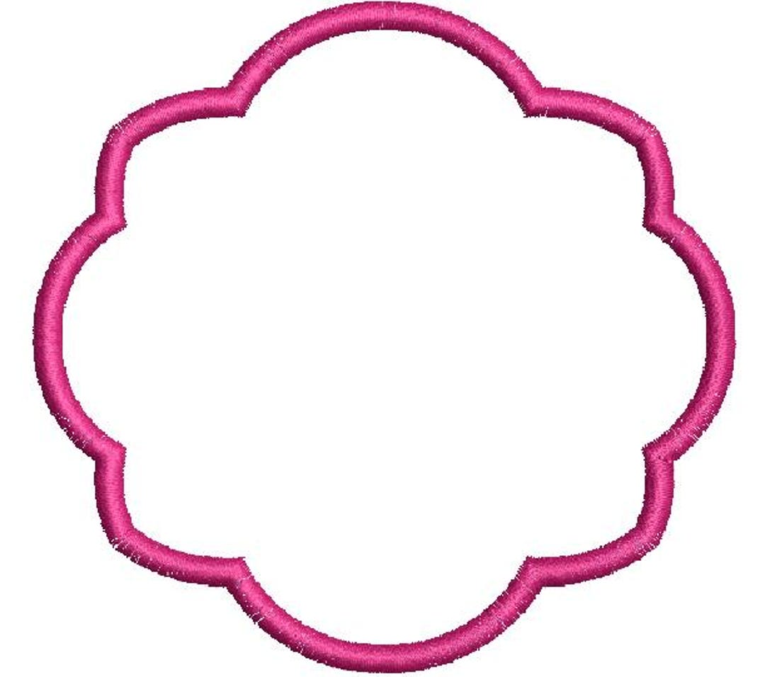 Shapes Applique Machine Embroidery Design Machine Embroidery Design ...