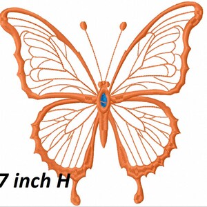 Butterfly Embroidery Designs, Instantly Download - Etsy