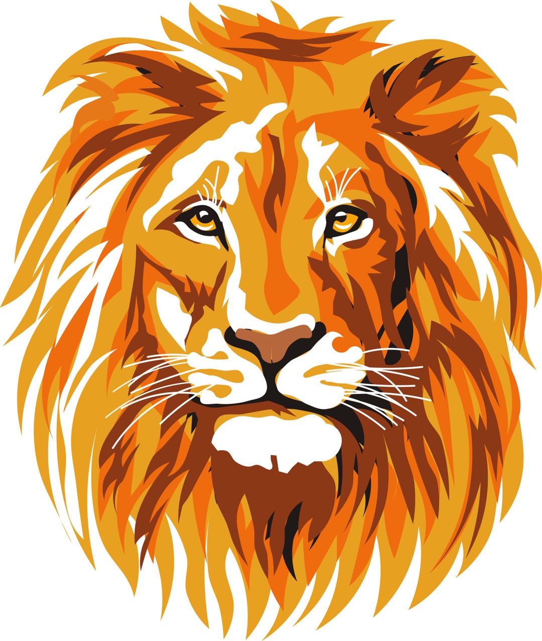 Lion SVG. Dxf, PNG. EPS. Jpg Big Size 300 Dpi - Etsy
