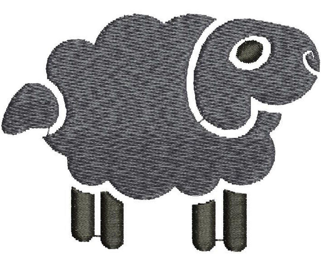 Sheep Machine Embroidery Design, Instantly Download - Etsy