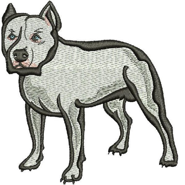 Pitbull Felt Pattern - Etsy