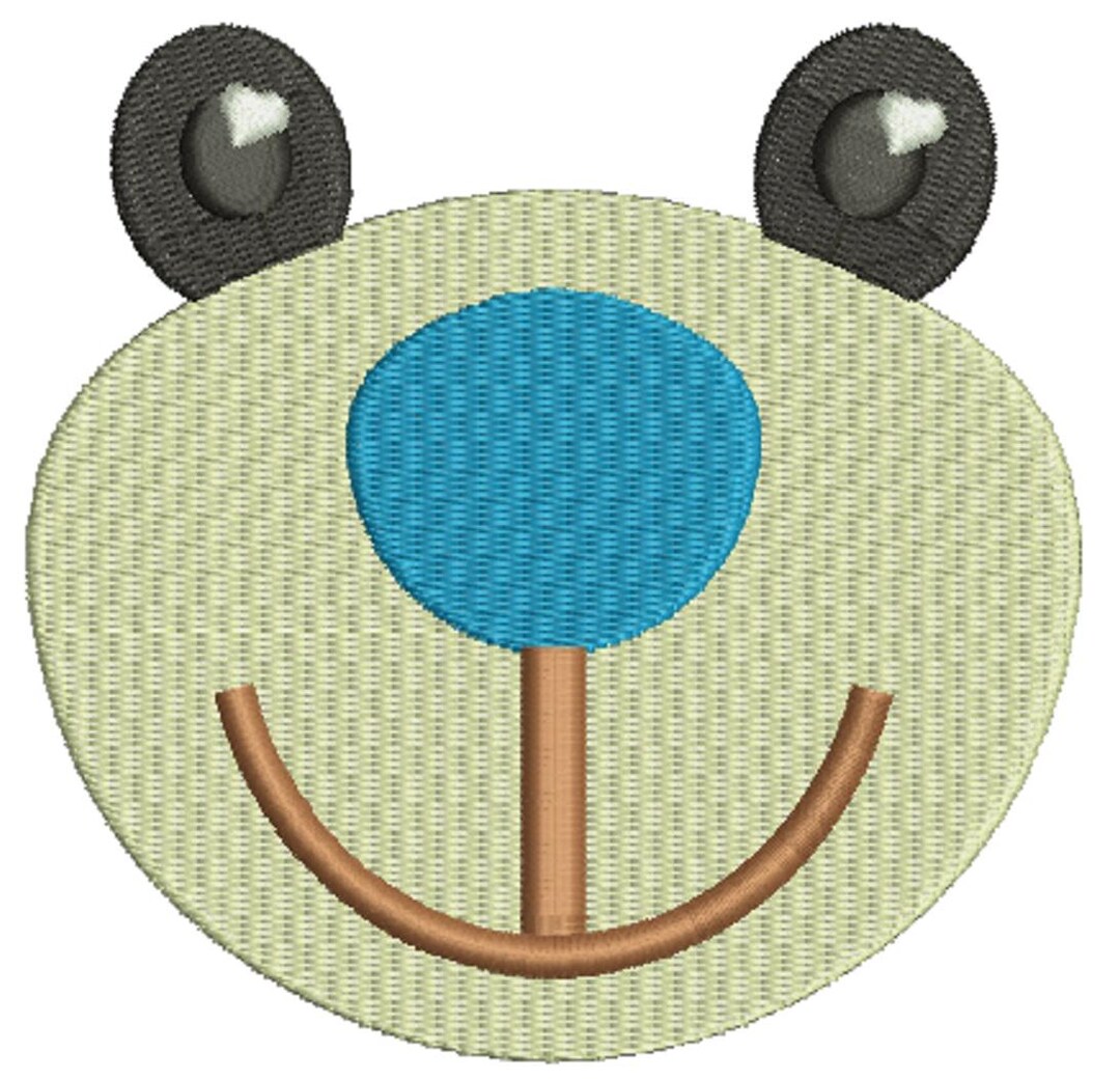 Muzzle Teddy Bear Machine Embroidery Design, Instantly Download - Etsy