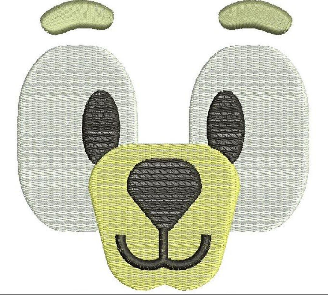 Muzzle Teddy Dog Wolf / Bear Toys Face Machine Embroidery Designs ...