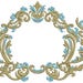 Baroque Monogram Frame Machine Embroidery Designs, Instantly Download ...