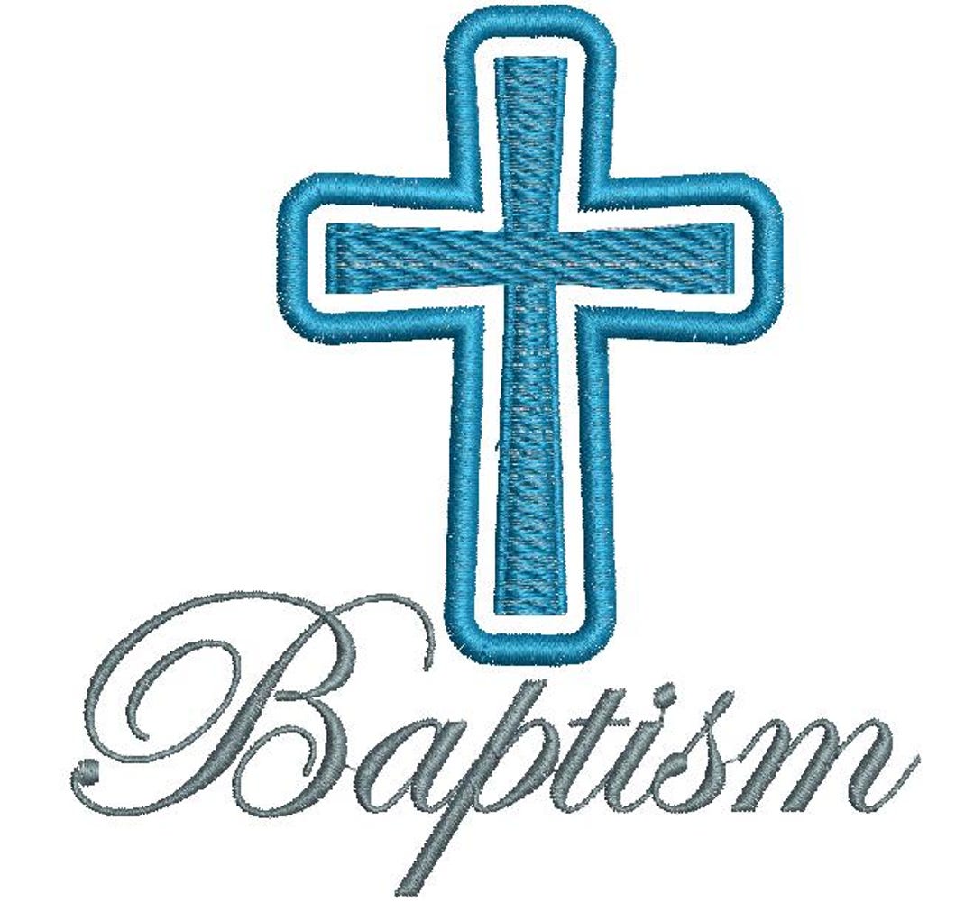 Cross Machine Embroidery Design, Instantly Download - Etsy