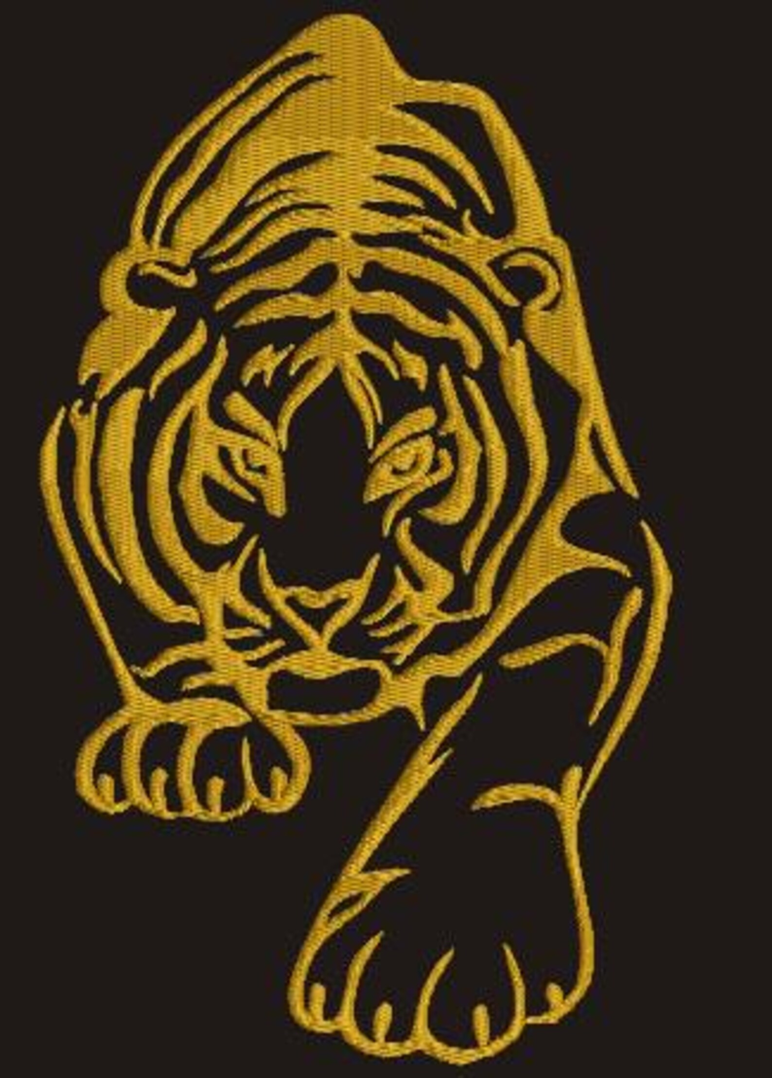 Tiger Machine Embroidery Designs, Instantly Download - Etsy