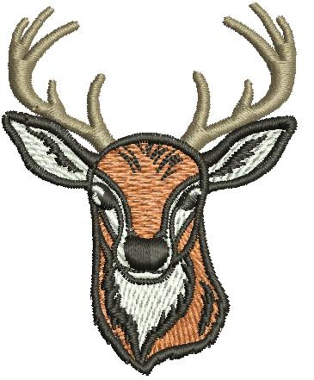 Whitetail Buck Machine Embroidery Design, Instantly Download - Etsy