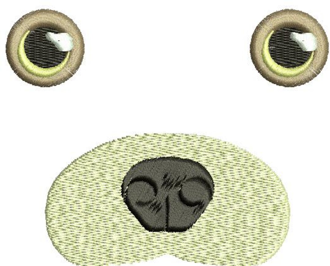 Teddy Bear Muzzle / Bear Toys Face Machine Embroidery Designs ...