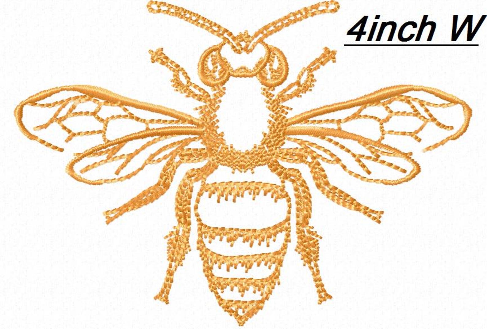 Honey Bee Machine Embroidery Designs, Instantly Download - Etsy