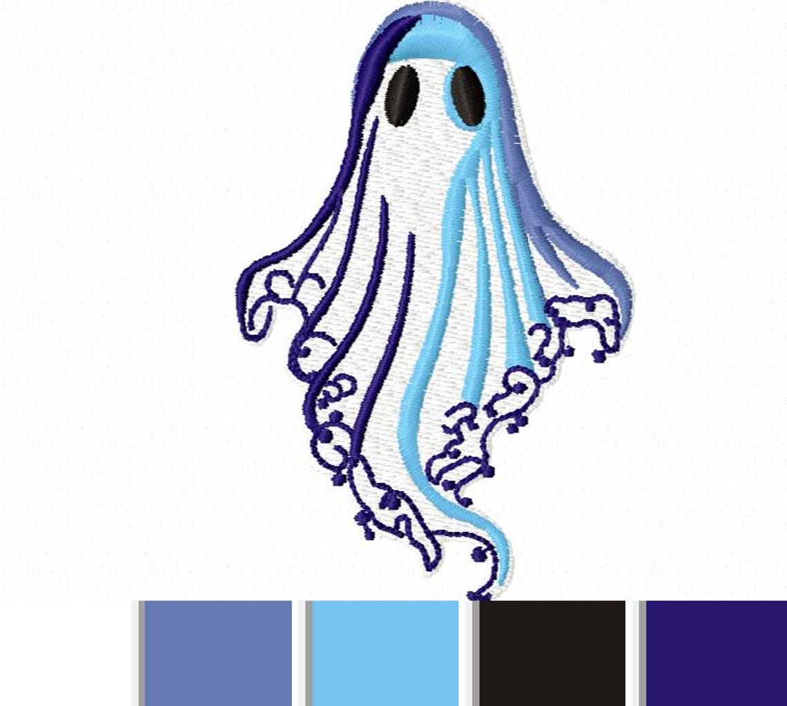 Ghost Machine Embroidery Designs, Instantly Download - Etsy