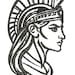 Athena Palada Greek Goddess Machine Embroidery Designs, Instantly ...