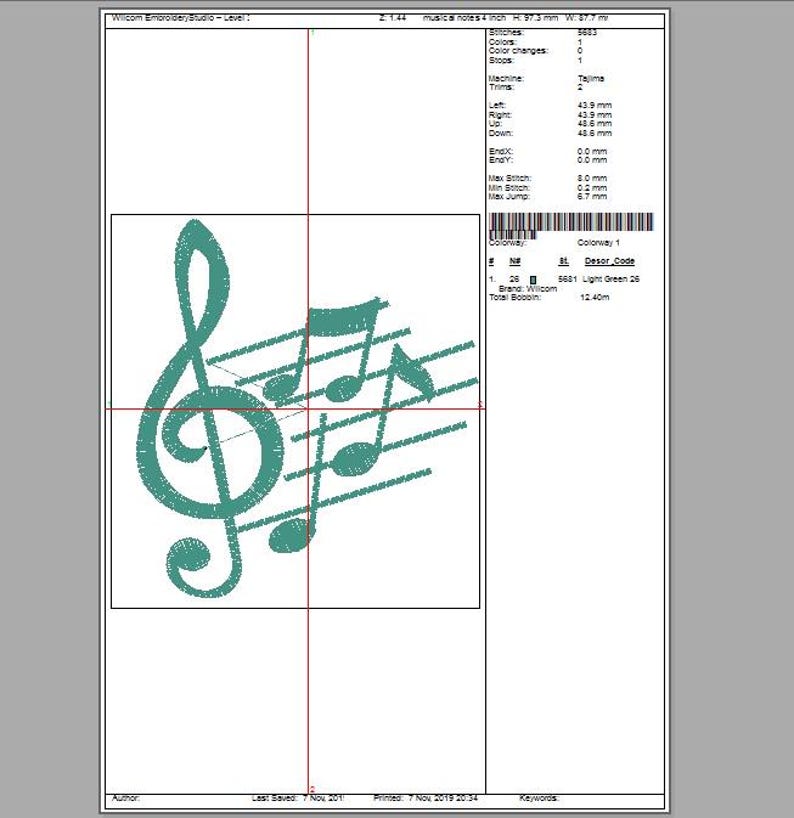 Musical Notes, Music, Notes Machine Embroidery Designs Machine ...