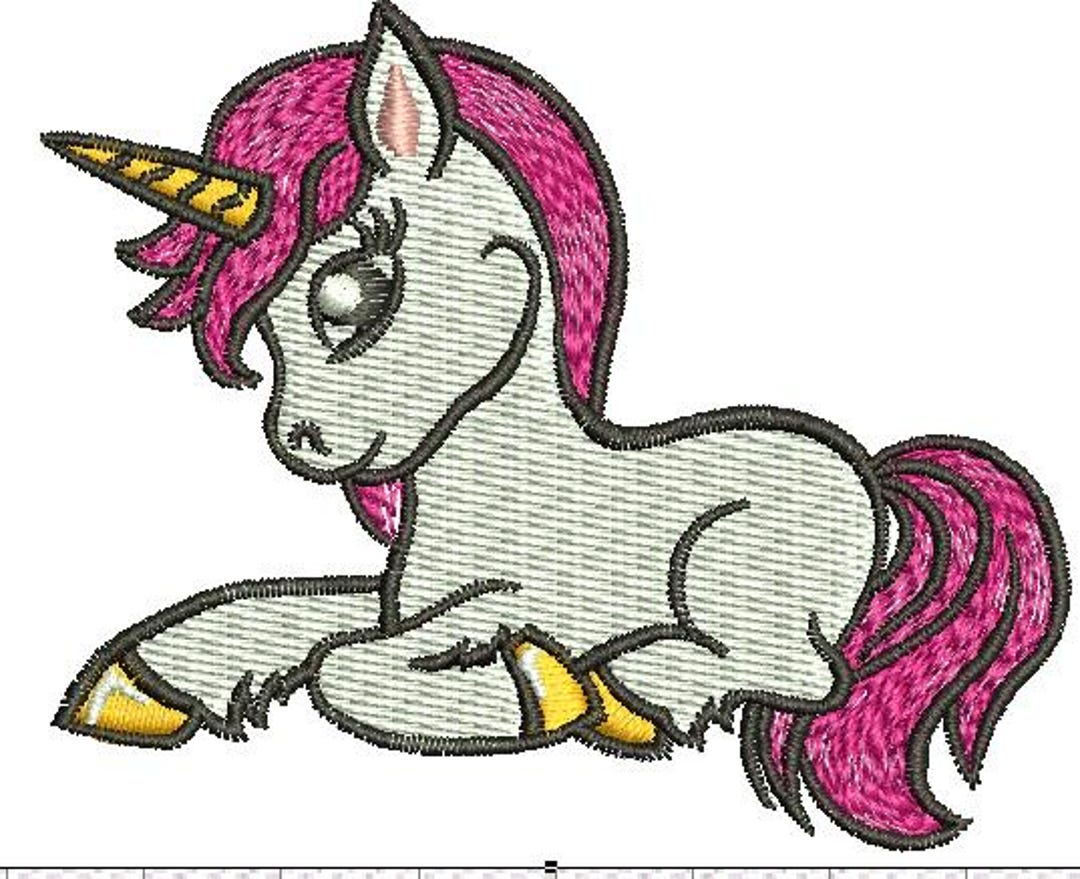 Unicorn / Cute Magical Unicorn Machine Embroidery Designs, Instantly ...