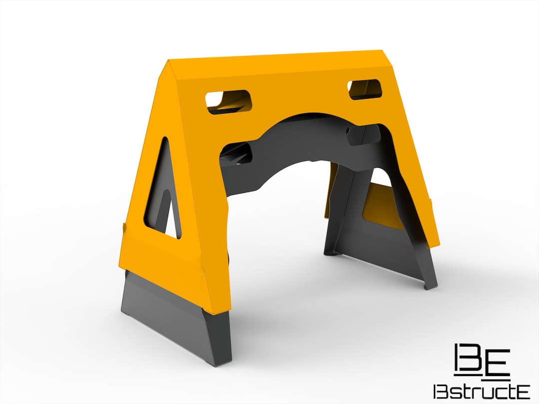 DIY Short Trestles, Metal, Industrial, Work Support, Production Plans ...