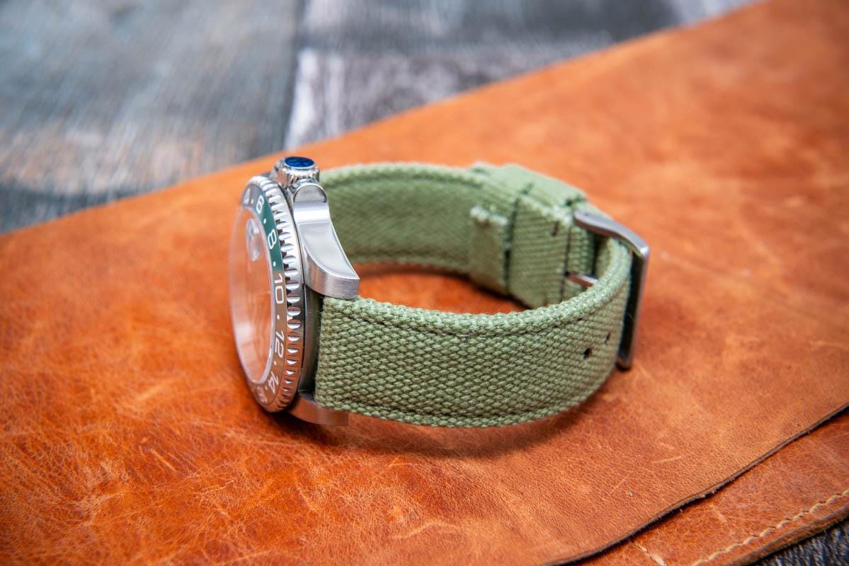 Vintage Canvas Watch Strap: Heritage Quick-release Band - Etsy