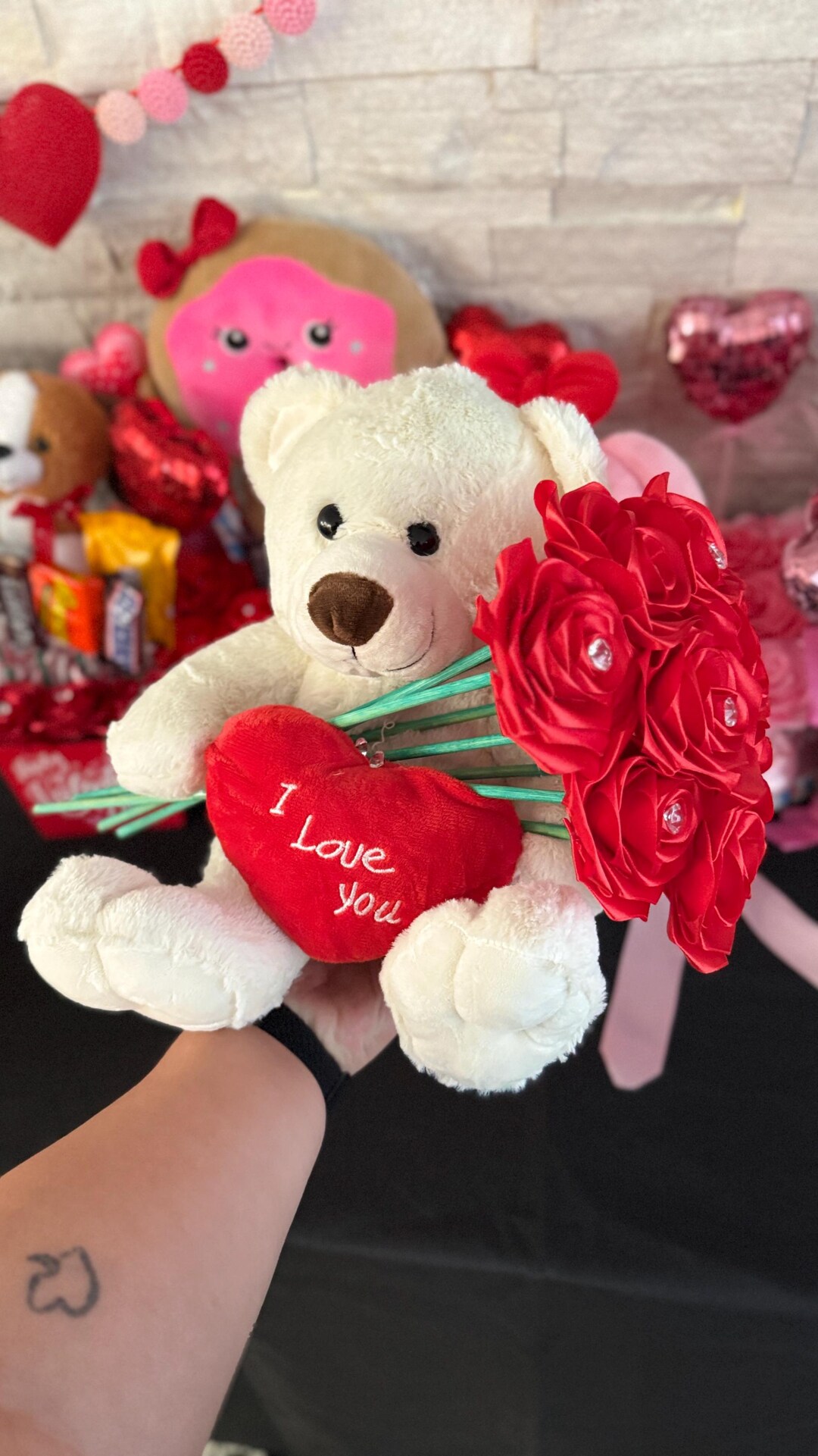 I Love You Bear Arrangement - Etsy