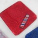 Barber Pole Patterned Coasters - Etsy