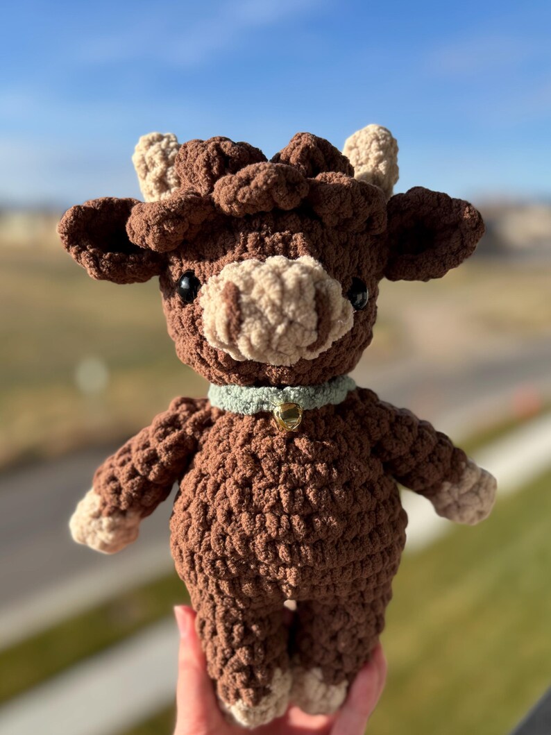 Crochet Highland Cow Plushie Pattern - Etsy