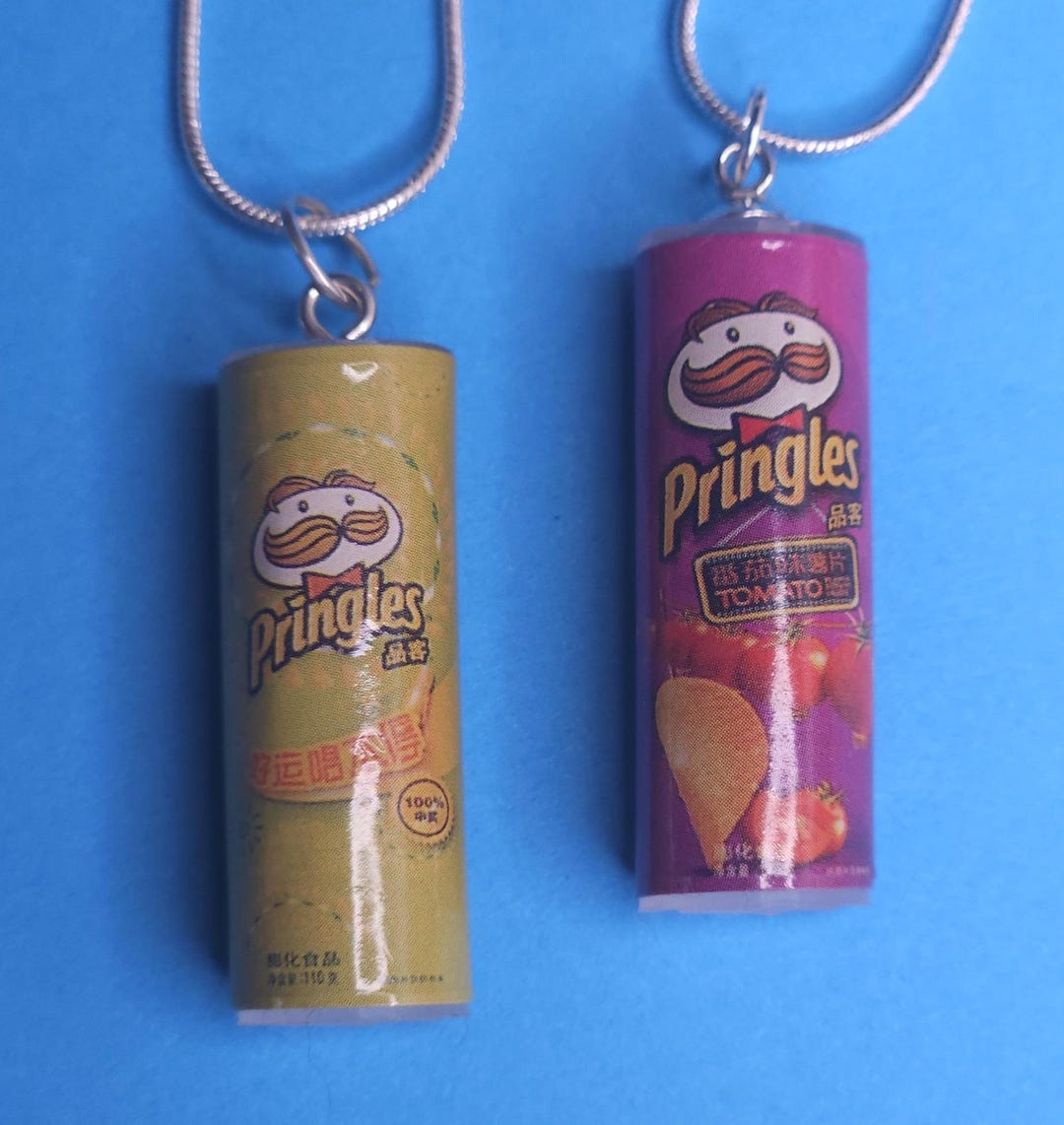 Pringles Crisps Chips Necklace Cute Original Handmade Gift Miniature ...