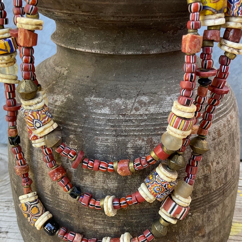 Rust Color Necklace - Etsy