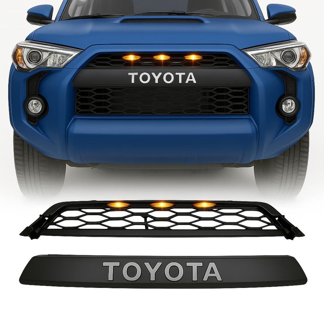 4runner TRD Pro Grille 2020-2024 With Raptor Lights 4pcs - Etsy