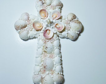 Seashell cross | Etsy