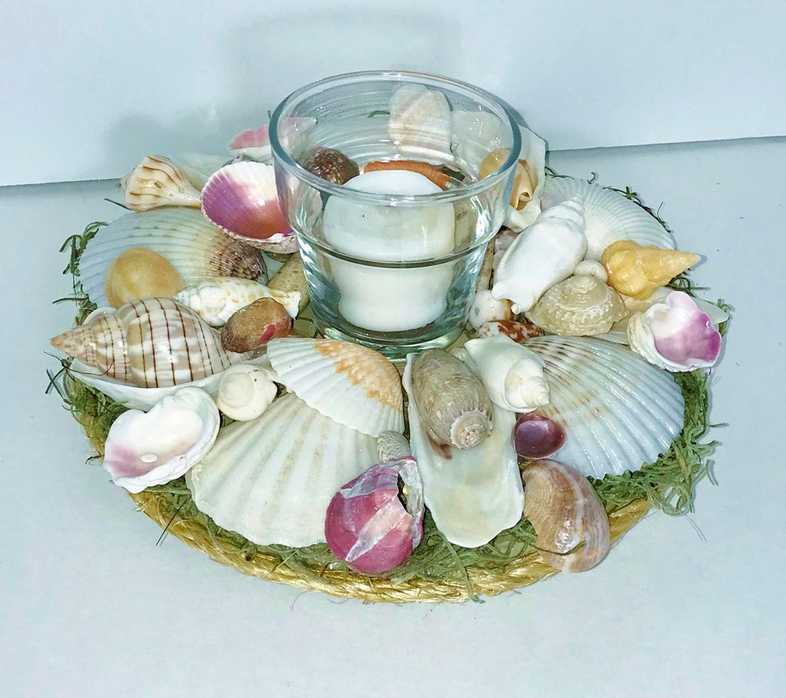 Seashell Candle Holder - Etsy