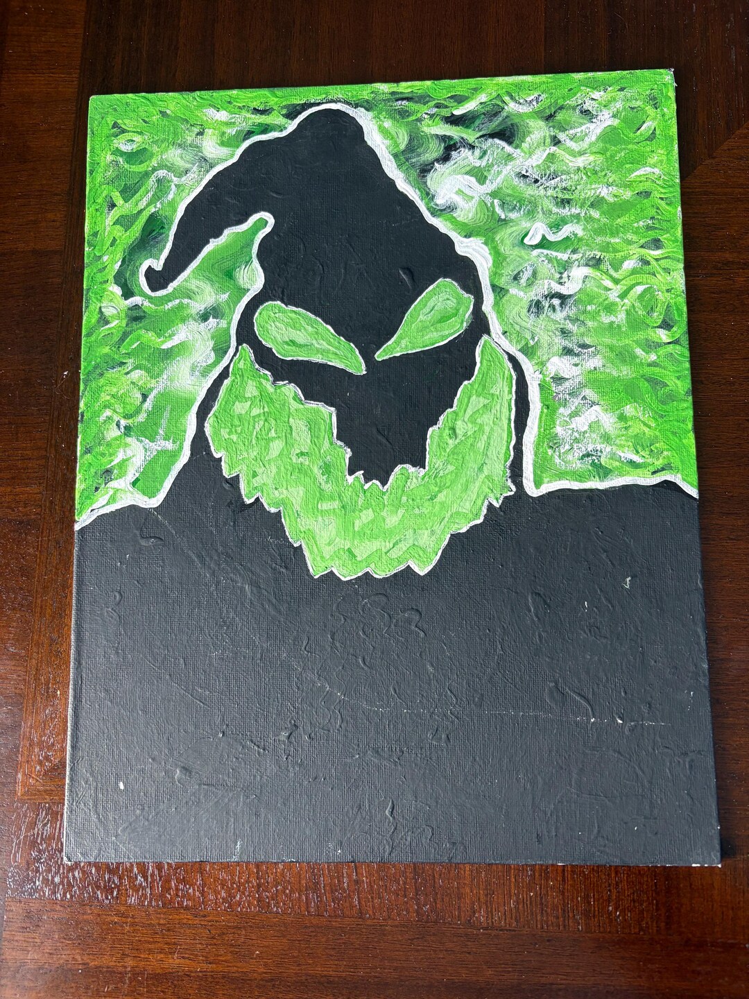 The Nightmare Before Christmas Oogie Boogie Portrait Painting - Etsy