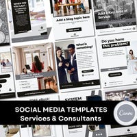 30 Business Coach Facebook Post Canva Templates Business Coaching ...