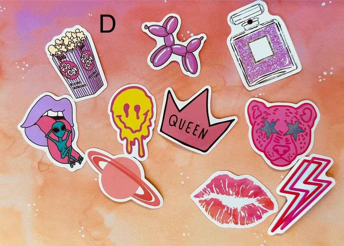 Preppy Stickers, Water Bottle Stickers, Laptop Stickers - Etsy