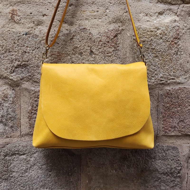 Mustard Handbag - Etsy