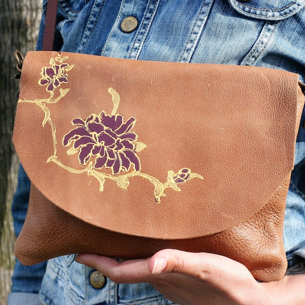 Hand Painted Purse - Etsy
