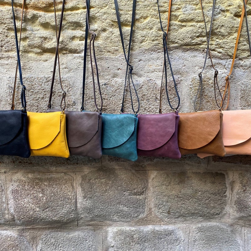 Small Leather Purse - Etsy