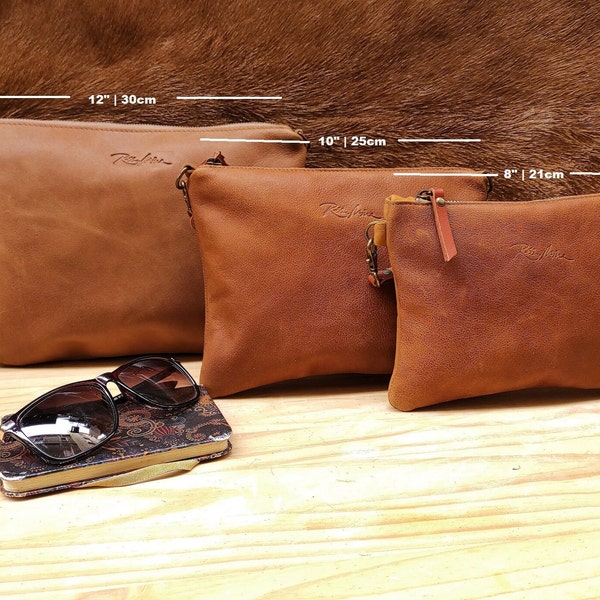 Rectangle Leather Bag - Etsy