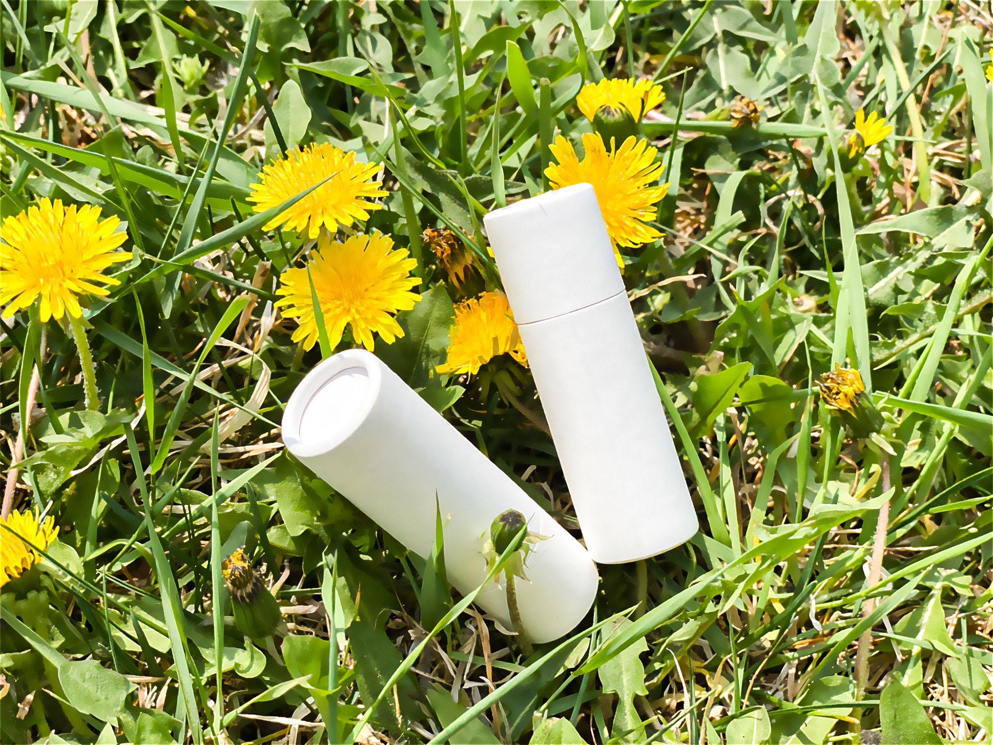 Kraft Paper Twist up Tubes 0.3oz | Lip Balm & Deodorant Containers ...