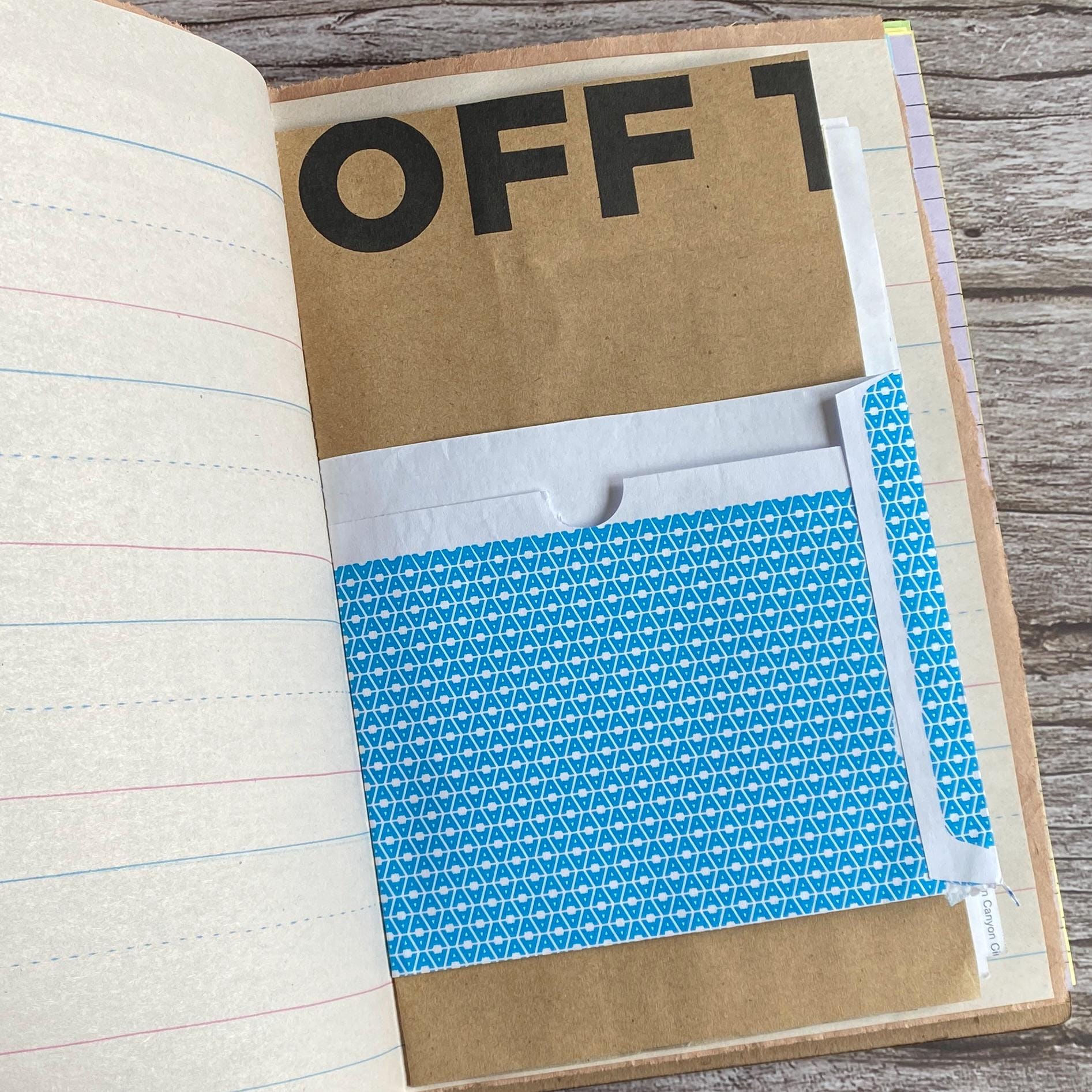 Sustainable Upcycled Junk Journal Handmade With Repurposed Materials ...