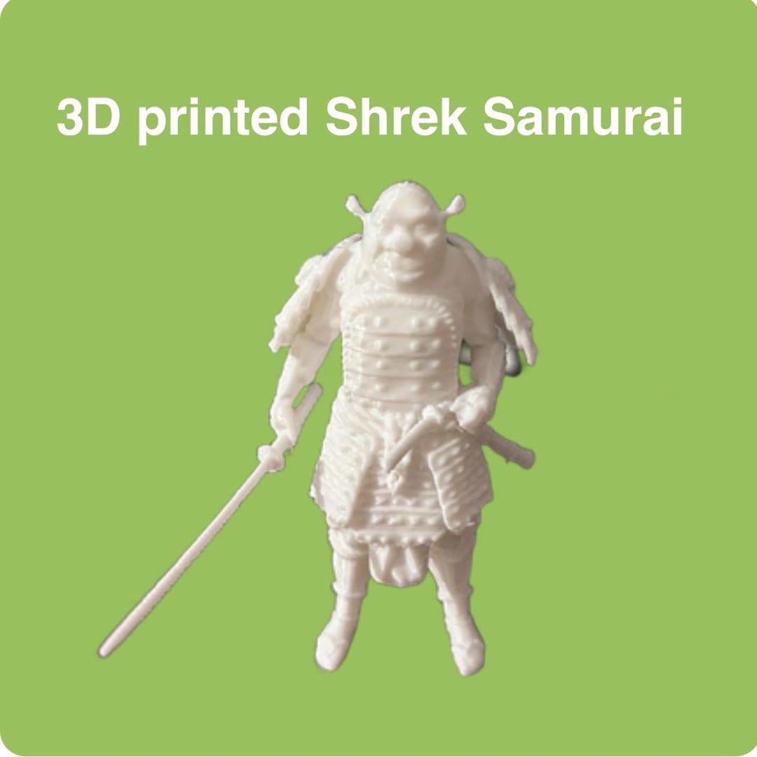 Shrek Samurai the Sharpest Tool in the Shed - Etsy