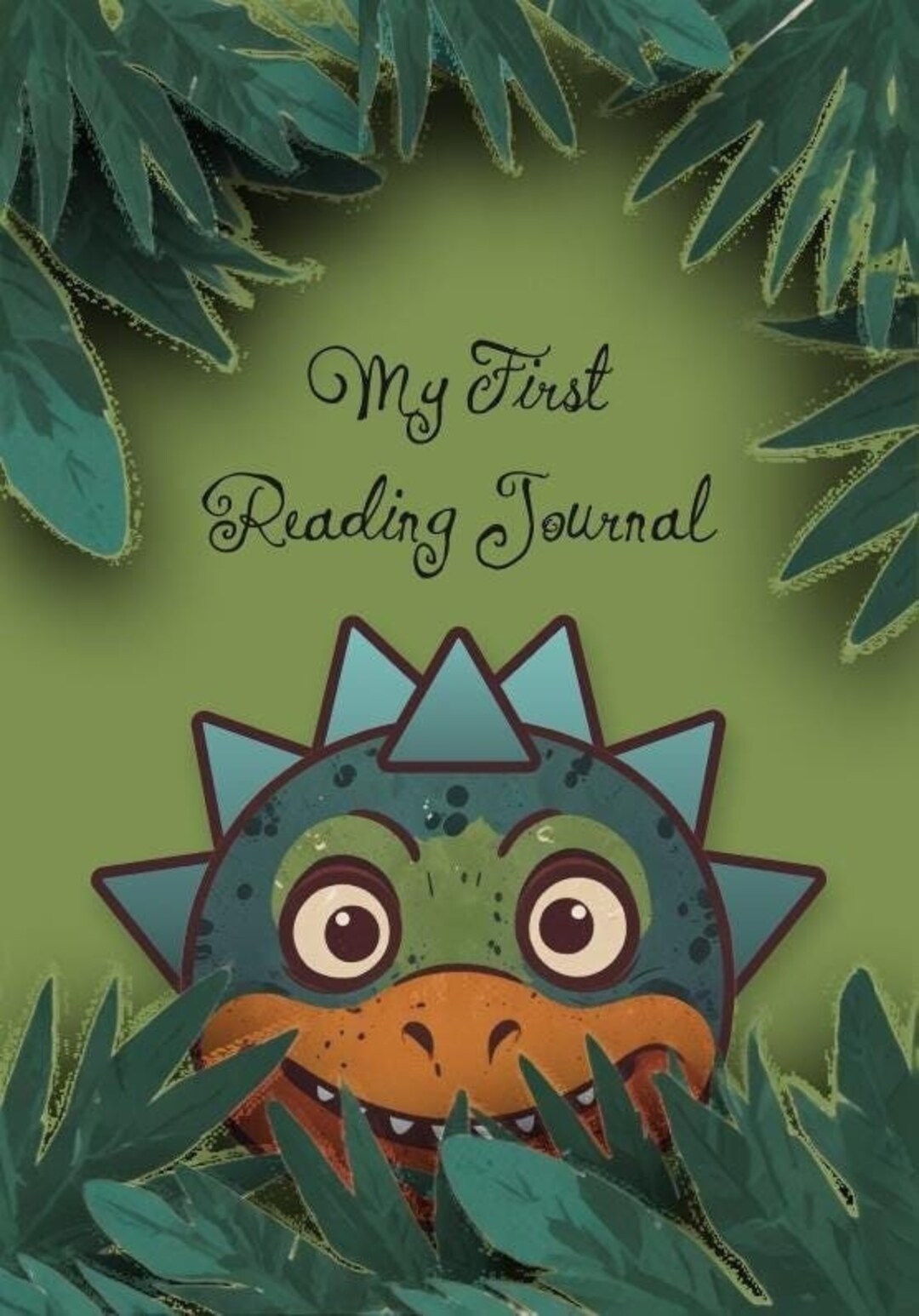 Dino Reading Journal for Young Readers - Etsy
