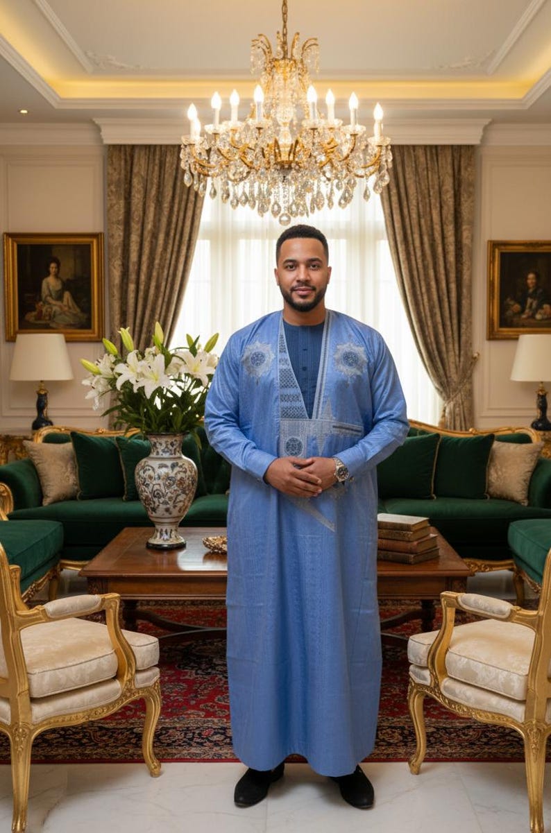 Handmade Sahrawi Berber Kaftan: Moroccan Desert Daraa Abaya - Etsy