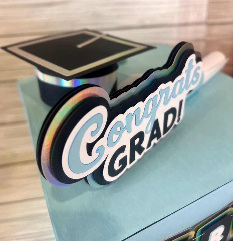 2025 Graduation Cards Box, Customized Envelopes Container, Graduation ...